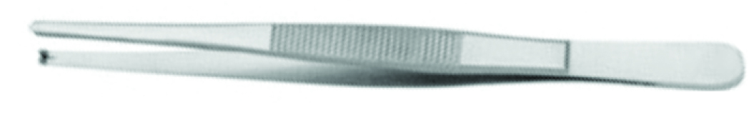 Dressing Forcep With Teeth 1X2 5.5” (32076)