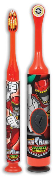 Power Rangers Toothbrush Soft w/Timer 12/Pk (16211)