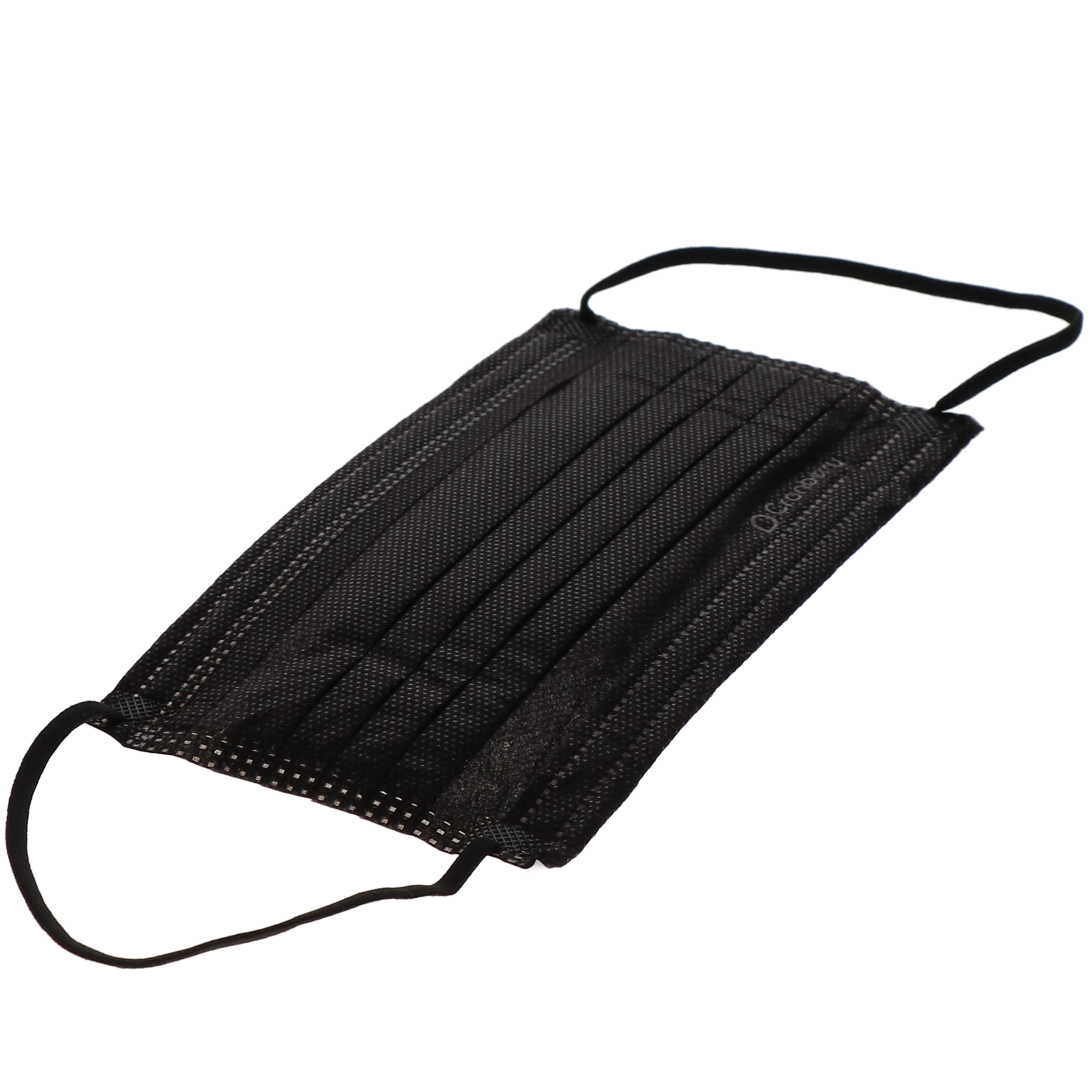 BeeSure Earloop Face Masks, ASTM Level 3, Black, 50/Pk, C2900K (36474)