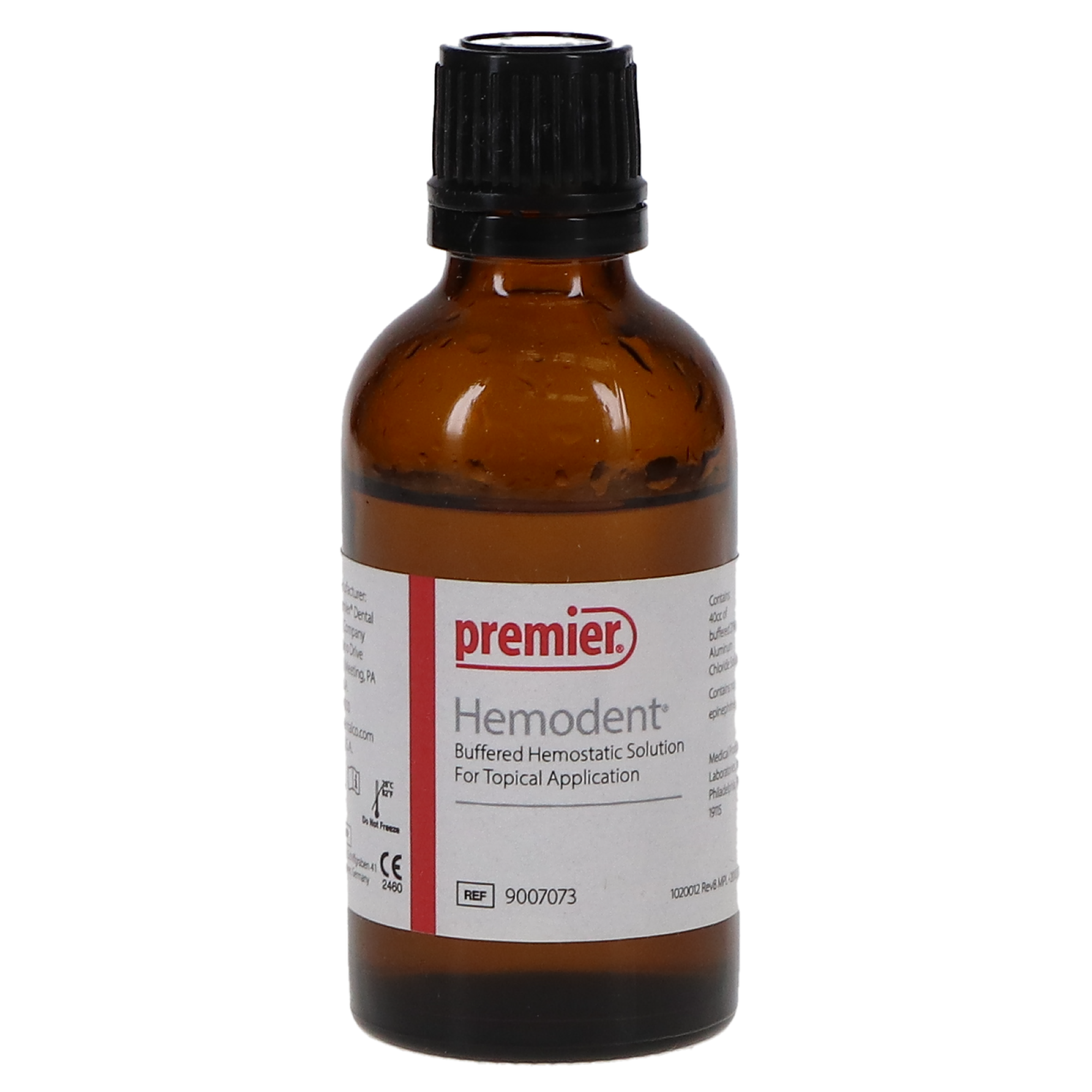 Hemodent Topical Hemostatic Solution, Buffered Aluminum Chloride, 40 cc ...