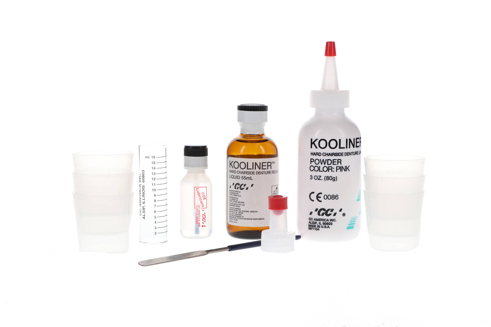 Kooliner Chairside Hard Denture Reline Material, Professional Pack, 1 ...