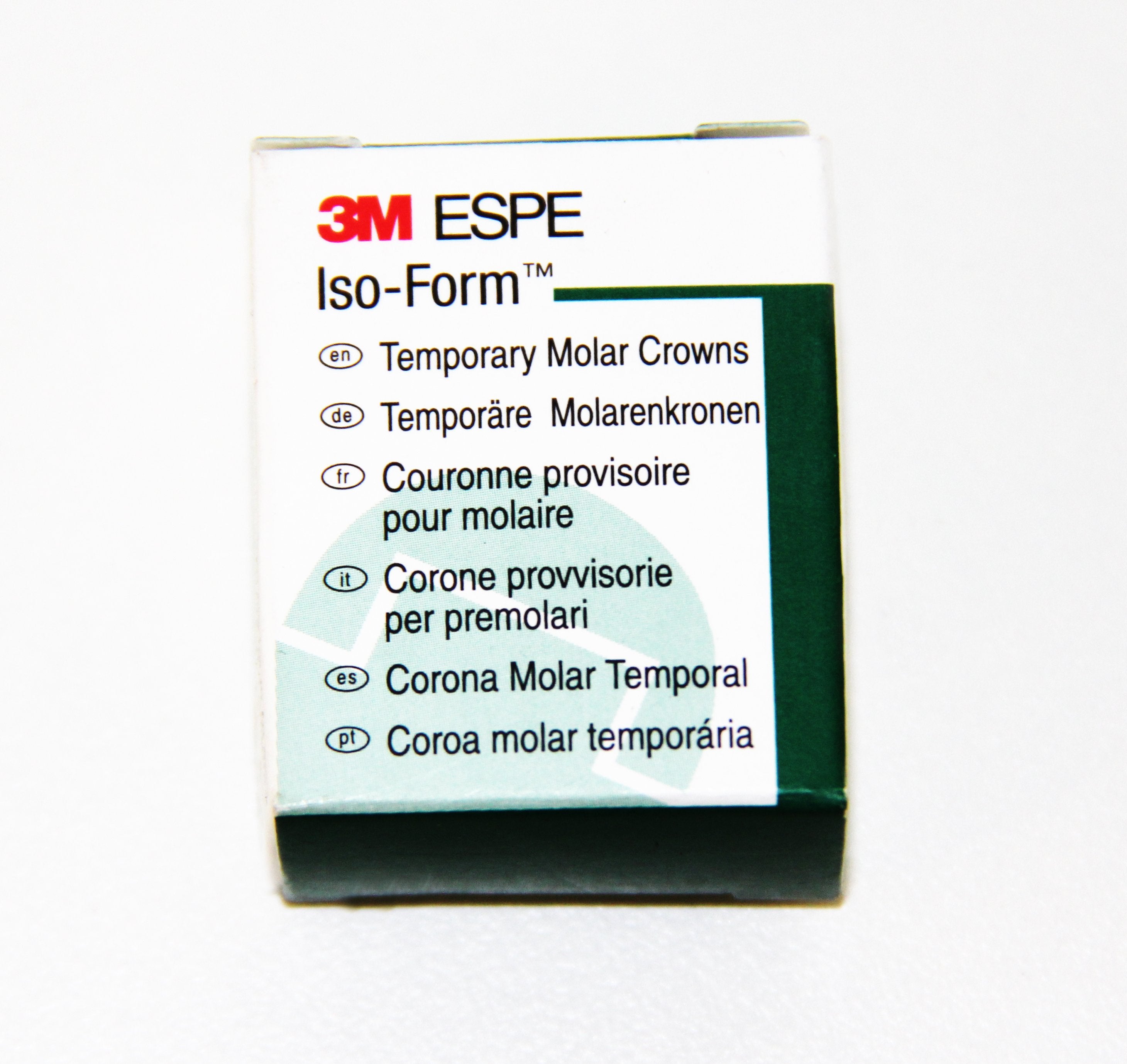 Iso-Form Preformed Tin-Silver Crowns, Adult, First Molar, 5/Pk (35508)