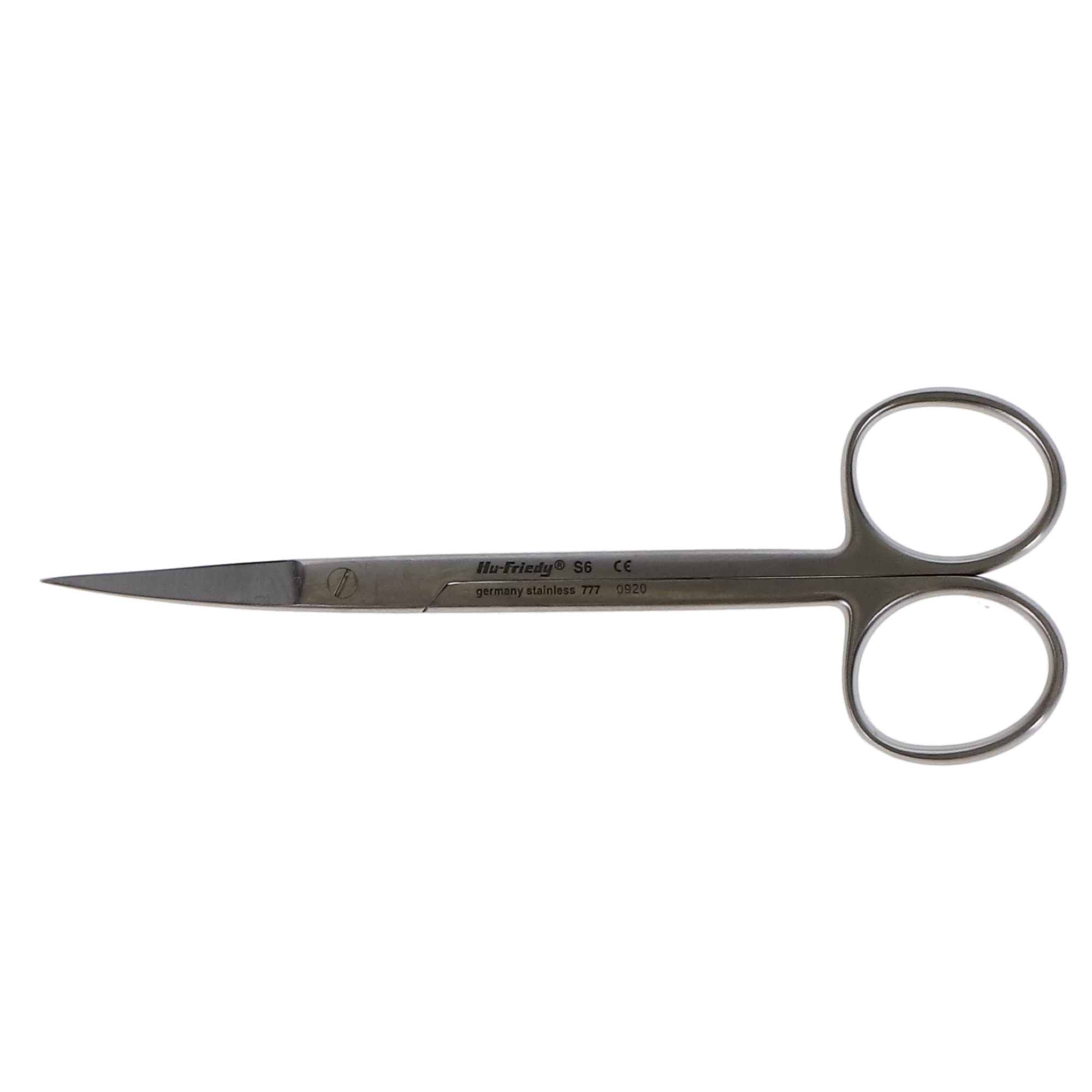 Wagner Scissors, Curved Pointed, 1 Serrated Blade, # 6, 1/Pk, S6 (37182)