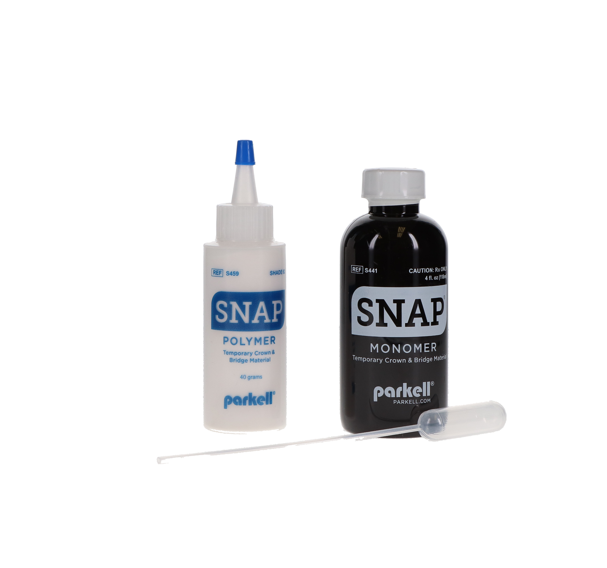 Snap Temporary C&B Material, Monomer & Polymer Intro Kit, S424 (36293)
