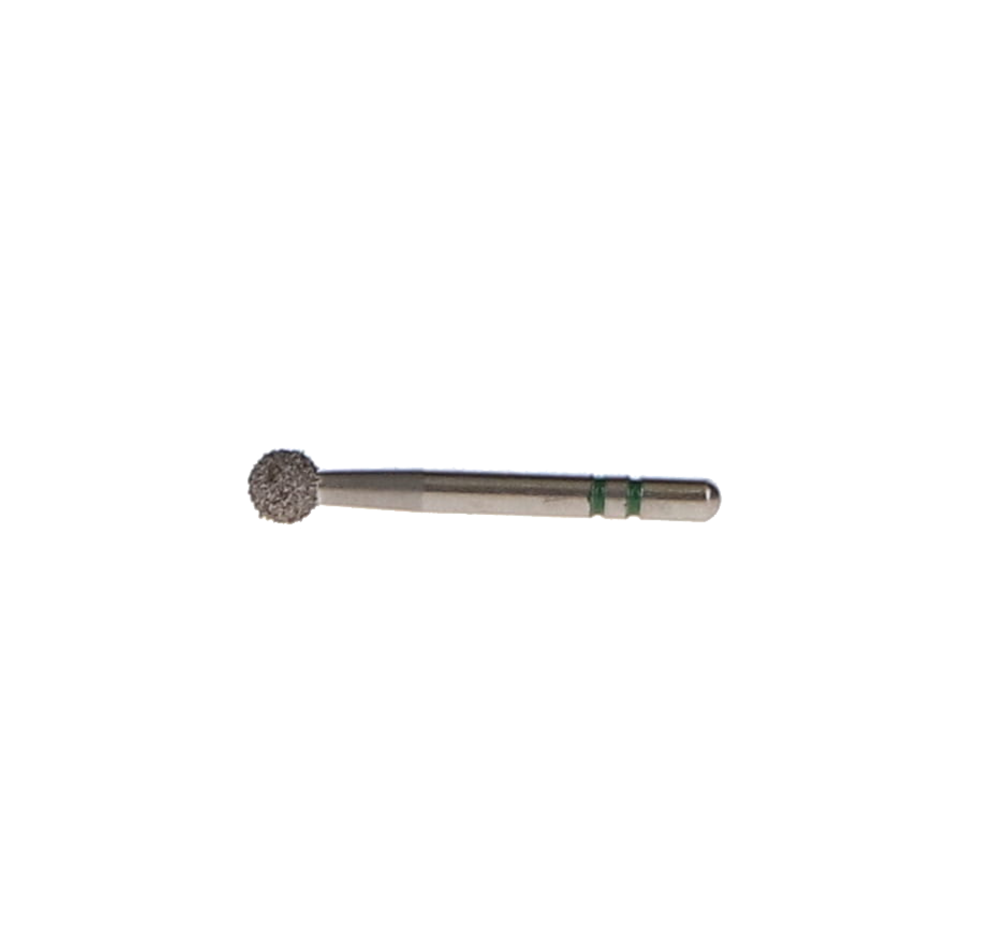 Two Striper Diamond Burs, FG, Round, 135, 2.6 mm, Coarse, Green, 5/Pk ...