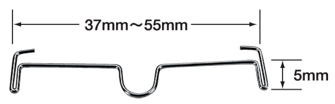 Distal loop palatal bars (5225)