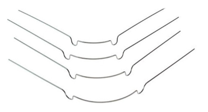 Preformed Flat Labial Bows (Ea) (32697)