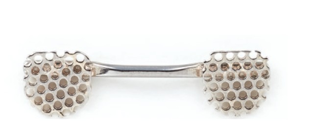 Preformed lingual retentions; Central-Central – mesh bases (light ...