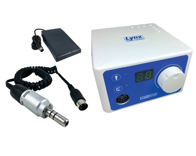 LYNX™ Dental Lab Series: Variable Speed Electric Lab Micro-Motor (39723)