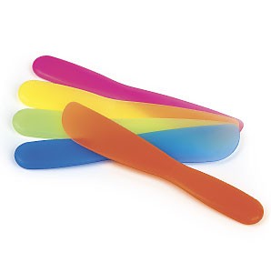 Tropical Colored Spatulas (1 ea) (687)