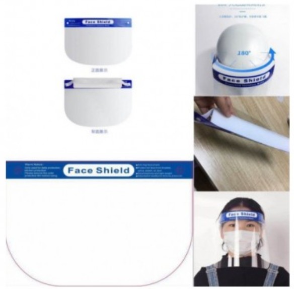 Blue Face Shields - Pack of 2 (28007)