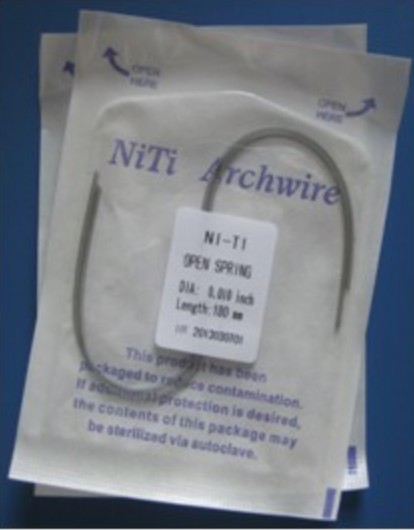 NiTi Open Coil Lengths (180mm/7inch) (2/pk) (30363)